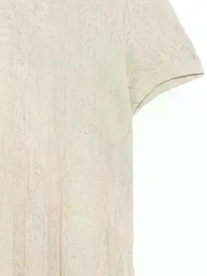 JULIUS Jacquard-weave Short-sleeve T-shirt
