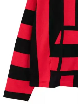 MASTERMIND WORLD Striped Drawstring Hoodie
