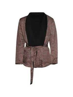 Amiri Reversible Geometric-print Jacket - Black