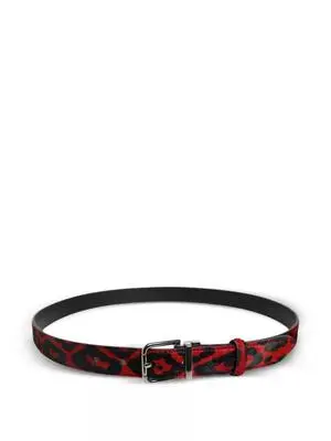 Dolce & Gabbana Buckle Belt - Red