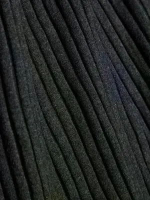 LISA YANG Ribbed-knit Midi Dress