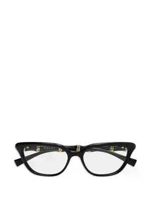 Gucci Cat-eye Frame Glasses - Black