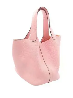 Hermès 2023 Clemence Picotin Lock 18 Handbag - Pink