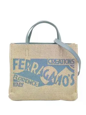 Ferragamo Raffia Totes