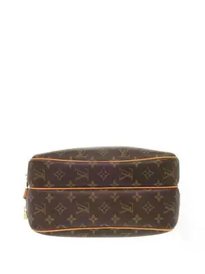 LOUIS VUITTON 2002 Monogram Reporter Pm Crossbody Bag - Brown