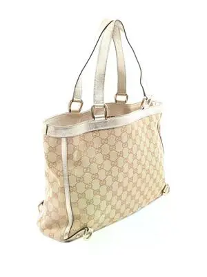 Gucci Gg Canvas Abbey D Ring Tote Bag