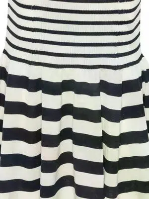 Junya Watanabe Striped Mermaid-silhouette Midi Skirt