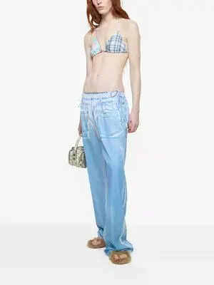Acne Studios Patchwork Floral-print Bikini
