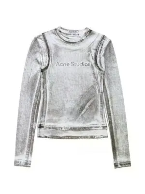 Acne Studios Straight Hem T-shirts For Women