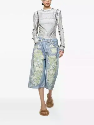 Acne Studios Logo-print Long-sleeve Top