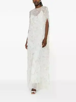 Bernadette Eleonore Sequin-embroidered Maxi Dress