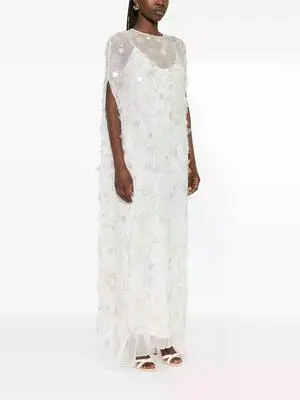 Bernadette Eleonore Sequin-embroidered Maxi Dress