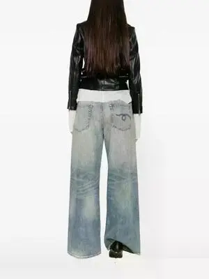 R13 Lou Stud-embellished Leather Jacket