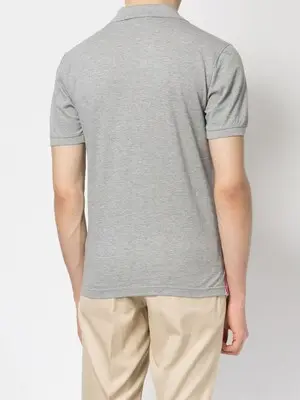 Thom Browne Cotton Polo Shirt - Grey