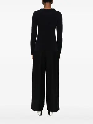 SUSANNE BOMMER Crewneck Wool Sweater