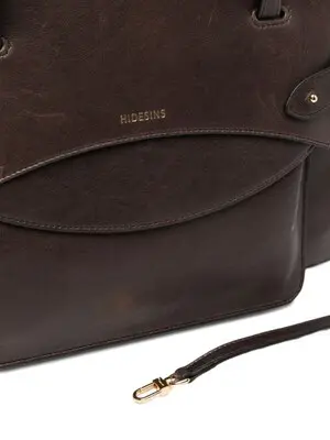 HIDESINS Lullaby Medium Leather Tote - Brown