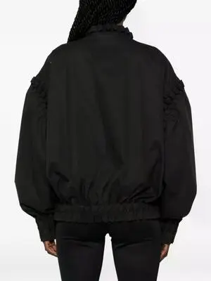 RAXXY Ruffled-embellishment Bomber Jacket