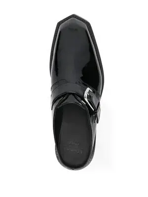Martine Rose Chisel-toe Leather Mules