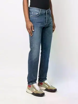 Iceberg Embroidered Logo Skinny Jeans