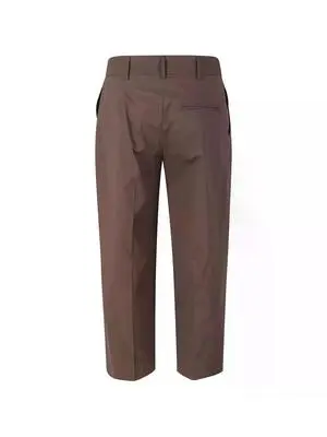 MEIMEIJ Pressed-crease Cropped Trousers