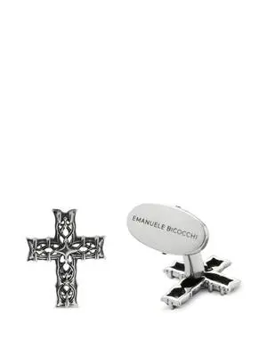 Emanuele Bicocchi Notre-dame Cross Cufflinks