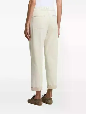 Peserico Pleated Trousers With Elasticated Waistband