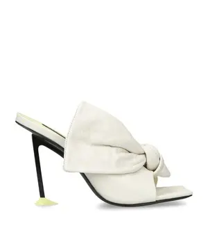 Women's Bow Mules Clogs