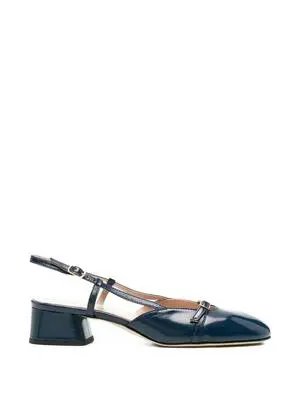 Il Borgo Buckle-detail Slingback Sandals - Blue