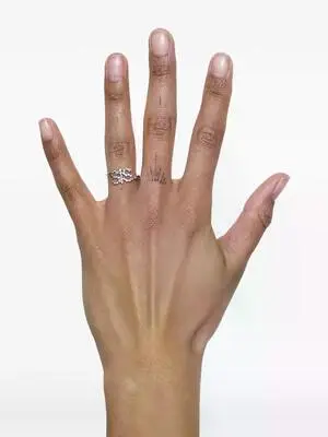 MARIA BLACK Sis Collet Ring - Silver