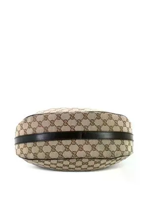 Gucci Twins Gg Canvas Medium Hobo Bag - Brown