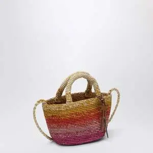Manebí Mini Panier Bag In Raffia