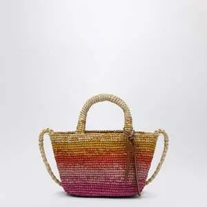 Manebí Mini Panier Bag In Raffia