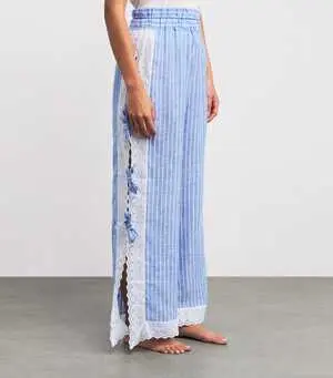 Loretta Caponi Linen Clarissa Trousers