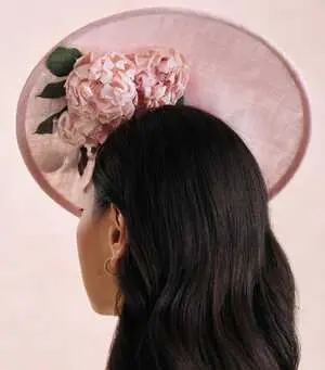 RACHEL TREVOR-MORGAN Flower Detail Percher Fascinator