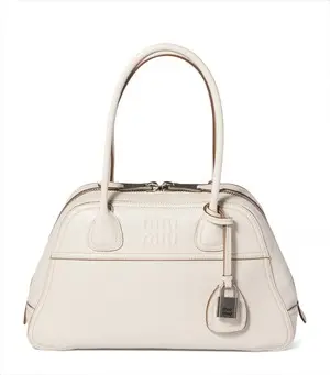 Miu Miu Nappa Leather Vivant Top Handle Bag