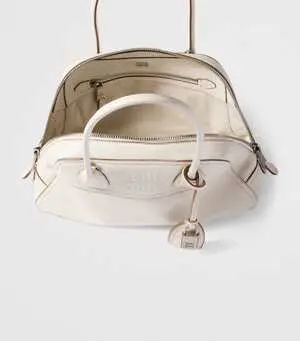 Miu Miu Nappa Leather Vivant Top Handle Bag