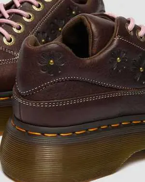 Dr. Martens Buzz 5-eye Leather Shoes - Brown