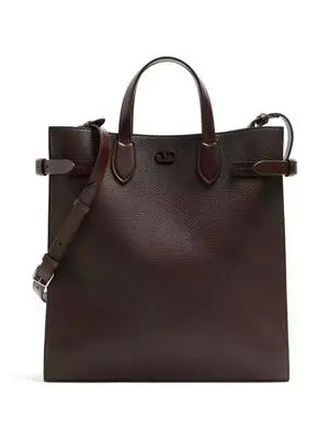 Valentino Garavani Antibes Medium Shopping Bag - Brown
