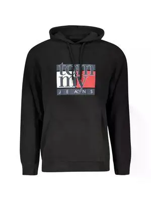 Tommy Hilfiger Logo-print Hoodie - Black