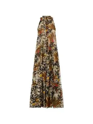 Anjuna Carol Crochet-trim Beach Dress - Multicolour
