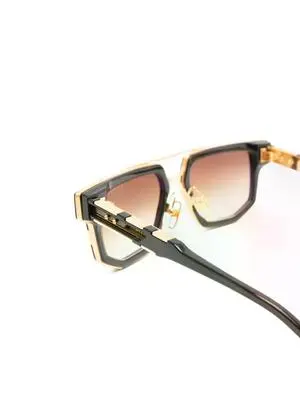 Dita Mach Nine Pilot-frame Sunglasses