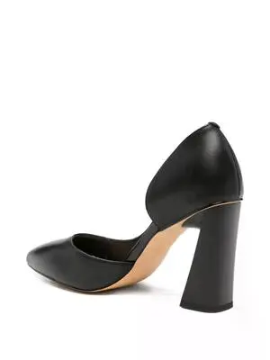 SERGIO MORETTI FIRENZE Pointed-toe Block Heel Pumps