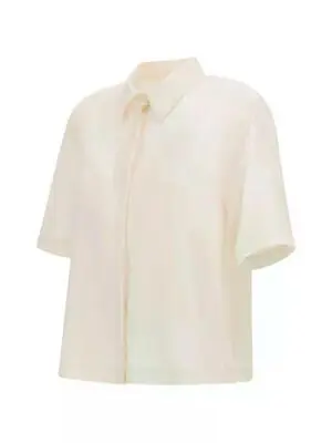 Herno Short-sleeved Wool Shirt