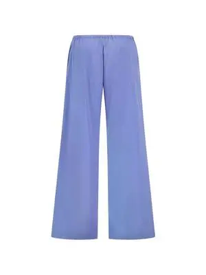 Herno Drawstring-waist Poplin Trousers