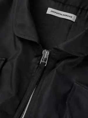 FFFPOSTALSERVICE Darted Kalf Zip-detail Vest