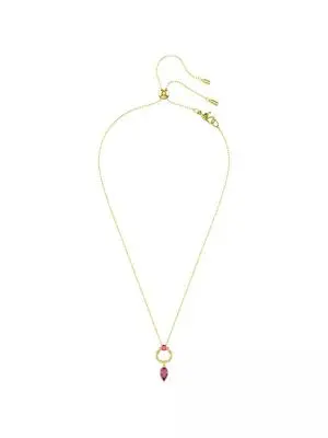 SWAROVSKI Crystal Pendant Cable-link Necklace - Gold