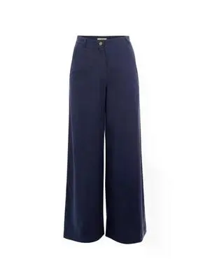 SESSUN Button-up Palazzo Pants