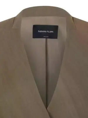Fabiana Filippi Belted Wrap-front Jacket