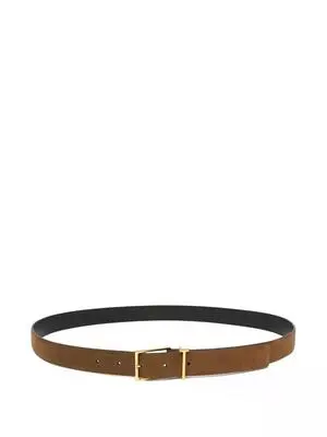 TOM FORD T-loop Buckle Belt - Brown