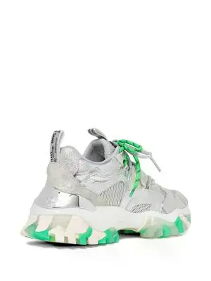 JOIA PARIS Metallic Paneled Sneakers